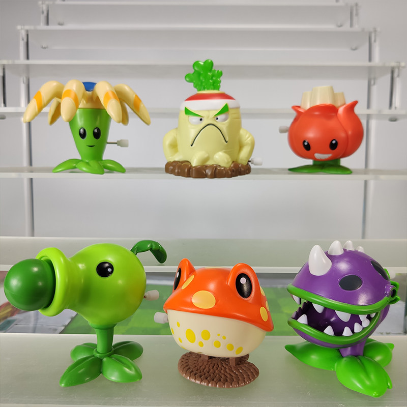 Genuine Plants vs. Zombies Clown Cowboy Rock Zipline Piranha Pea ...