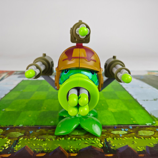 Plants vs. Zombies Toys 7-hole Gatling Machine Gun Pea Shooter Egyptian ...