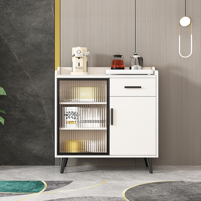 Tea Cabinet Solid Wood Cabinet Office Pure Water Reservoir Simple ...