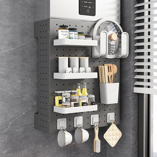 Gas pipeline water heater shelf cover decorative hole plate kitchen ...