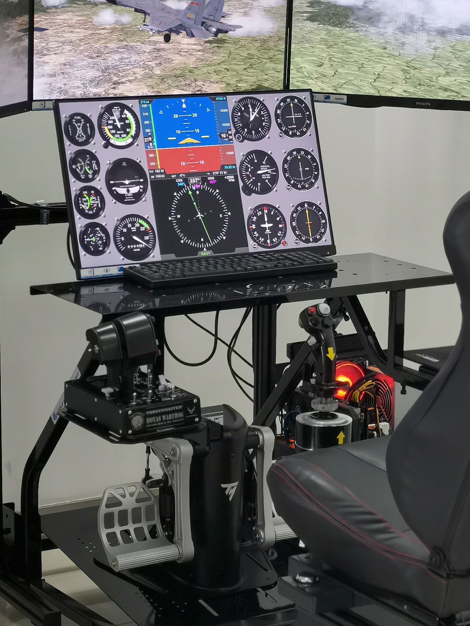Thrustmaster A-10C Warthog Flight Stick - Simulatore HOTAS Wireless