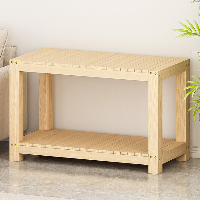 Solid Wood Fish Tank Stand Aquarium Shelf Wooden Multi-Layer Simple ...