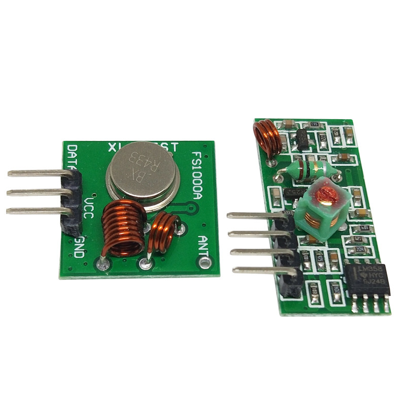 433M Super Regenerative Module Anti-Theft Wireless Transmitter Receiver ...