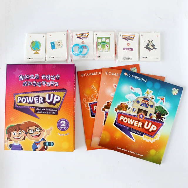 Original imported powerup2 level student set Cambridge International ...