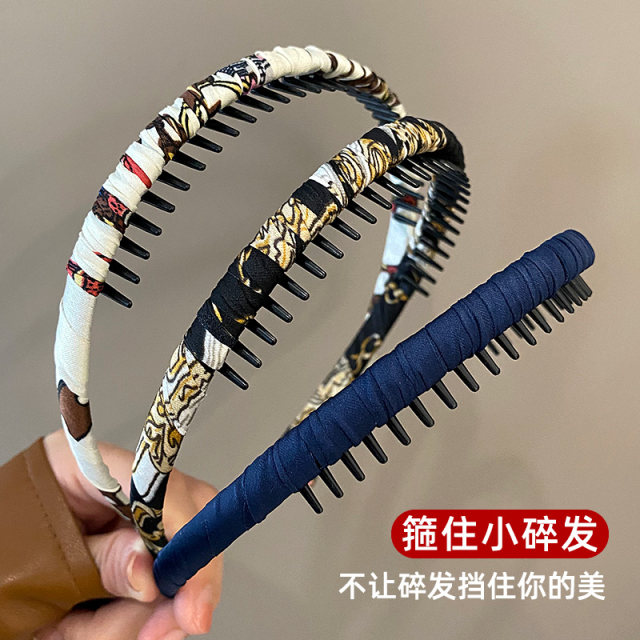 Hairband for women 2024 new style face wash hair pressure non-slip ...