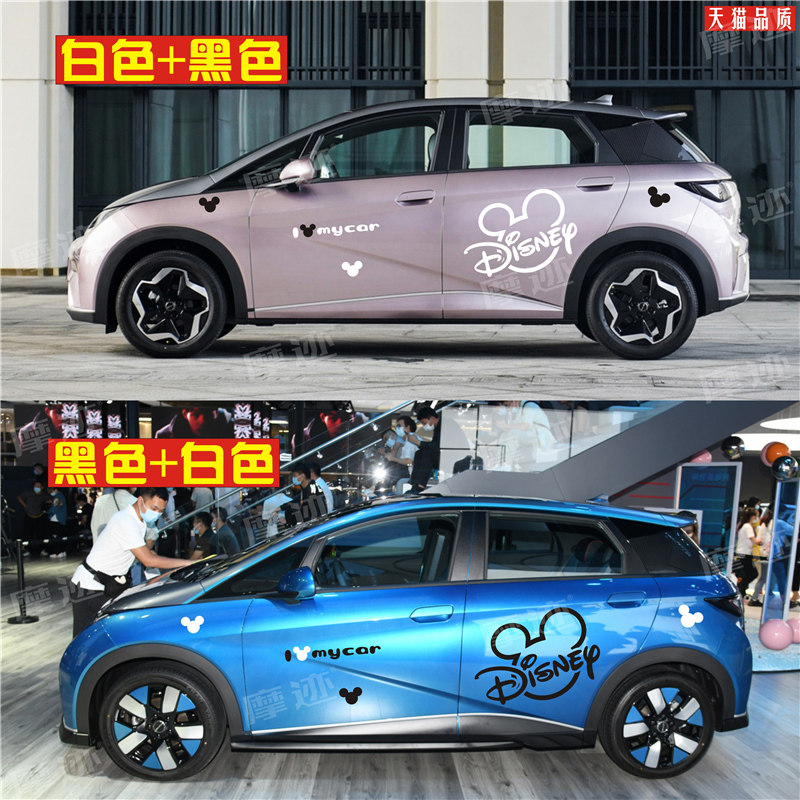 Applicable to BYD Dolphin Cars Patch, Paradise Michel Motor Modified ...