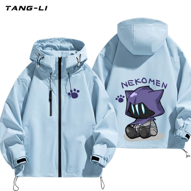 Fearless Contract Game Peripheral Omen Cat Cat Meow Surgeon Jacket Coat ...