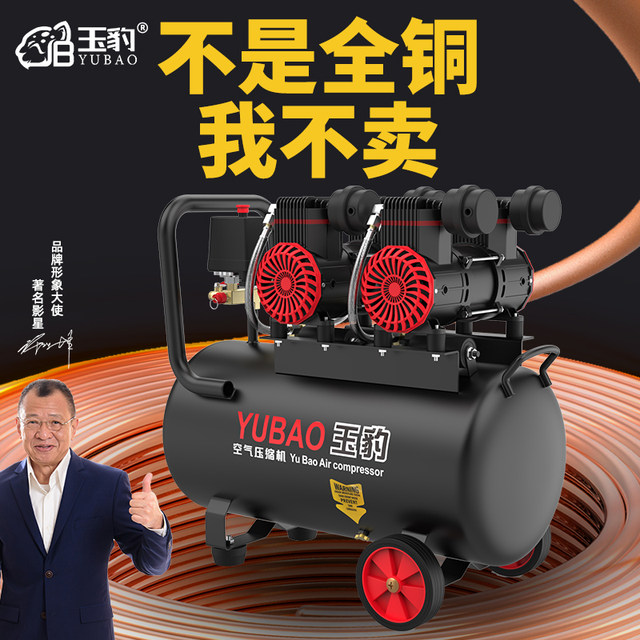 Oil-free air compressor, industrial-grade air compressor, large spray ...