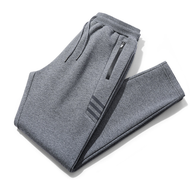 Work clothes, work pants, men's loose, large size sweatpants, thin ...