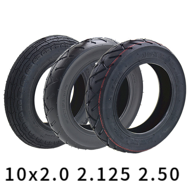10-inch electric scooter tire 10x2.50 inner and outer tire explosion ...