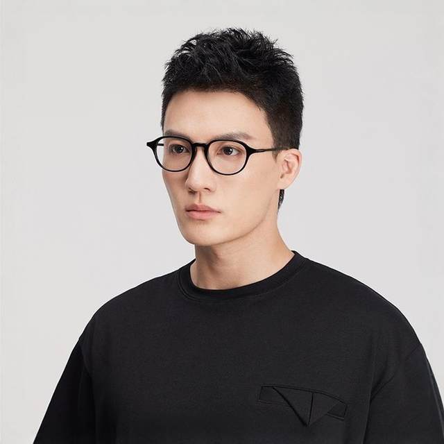 Kering glasses Gucci GUCCI simple business black frame beauty round ...