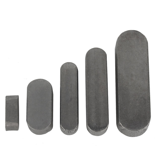 Type A flat key pin GB1096 iron round head pin latch key strip keyway ...