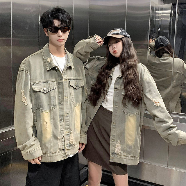 1997 Mr. Fangcun BDLS Studio NANS Men's Jmhomme loose denim jacket jacket