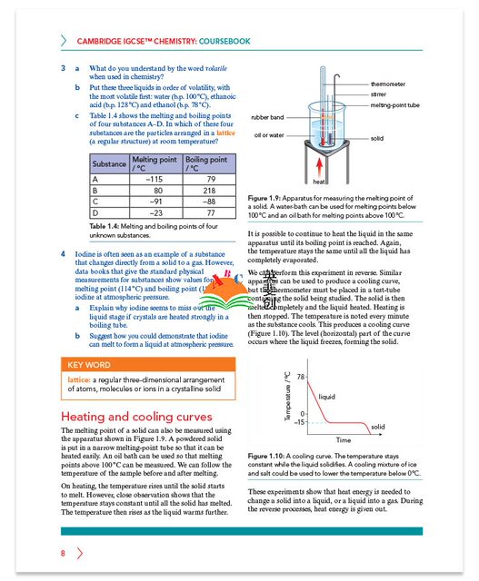 0620 Exam Cambridge IGCSE International Preparatory Chemistry Course ...