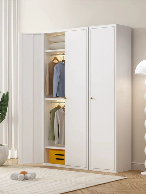 Iron wardrobe home bedroom iron balcony storage cabinet children's ...