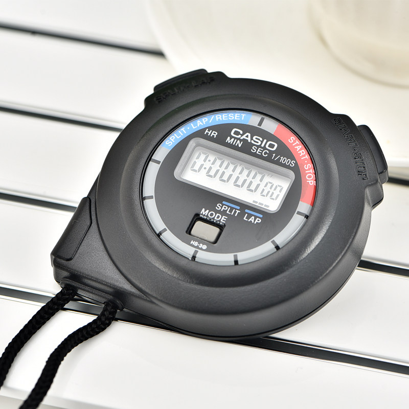 Casio HS-3V-1RPF Electronic Stopwatch - Sports & Competition Timer