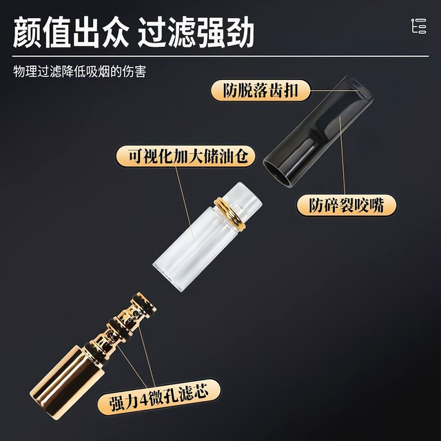 Cigarette holder thick, medium and fine universal circulation removable ...