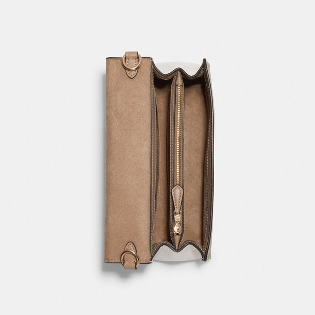 COACH/Coach official outlet model Kleo small women's PVC printed one ...