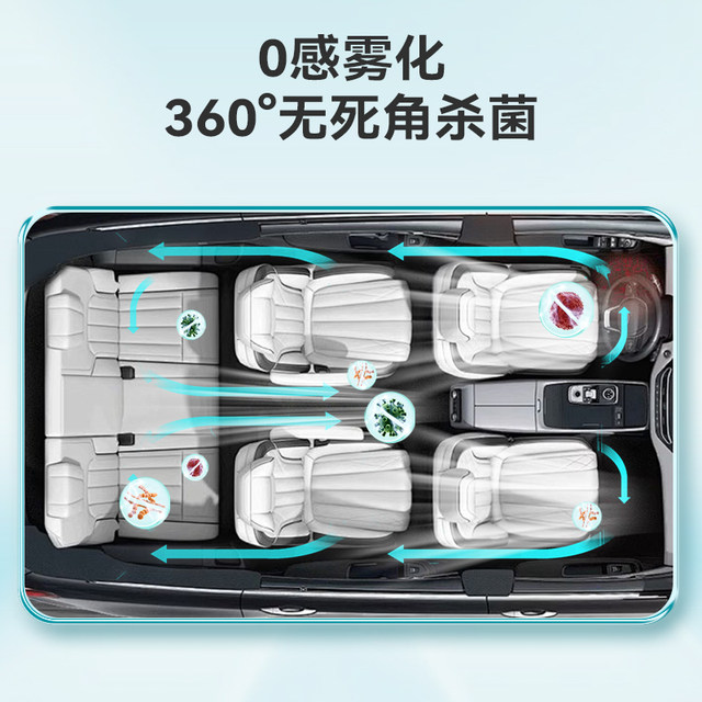 Car deodorizing spray, car interior atomizing deodorant, car air ...