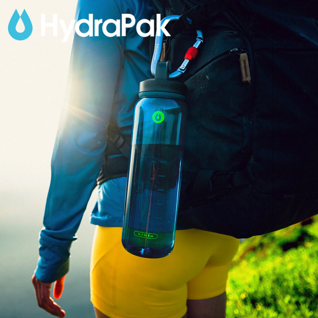 American hydrapak water bottle large capacity fitness water is sent ...