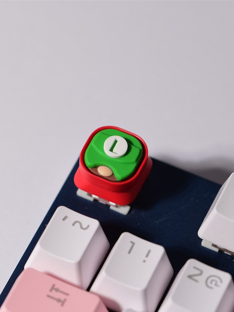 Keycaptribe Mario Resin Keycap Set - Handmade Custom Mechanical ...
