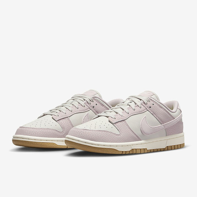 Nike Nike women's sports shoes DUNK beige low-top retro lightweight ...
