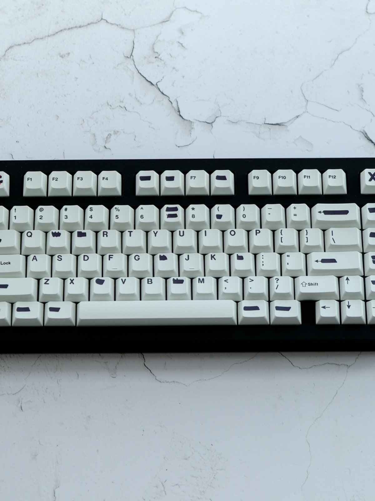 PBT Keycaps - Stardust Tai Chi - 130-Piece Mechanical Keyboard Key Set