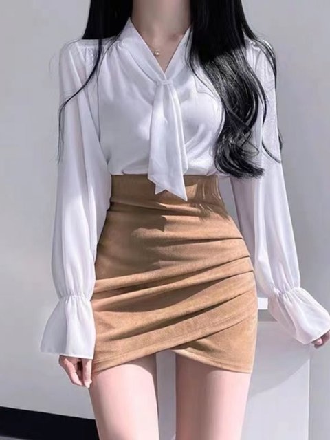 Pure and lustful style 2025 Korean style streamer design top versatile ...