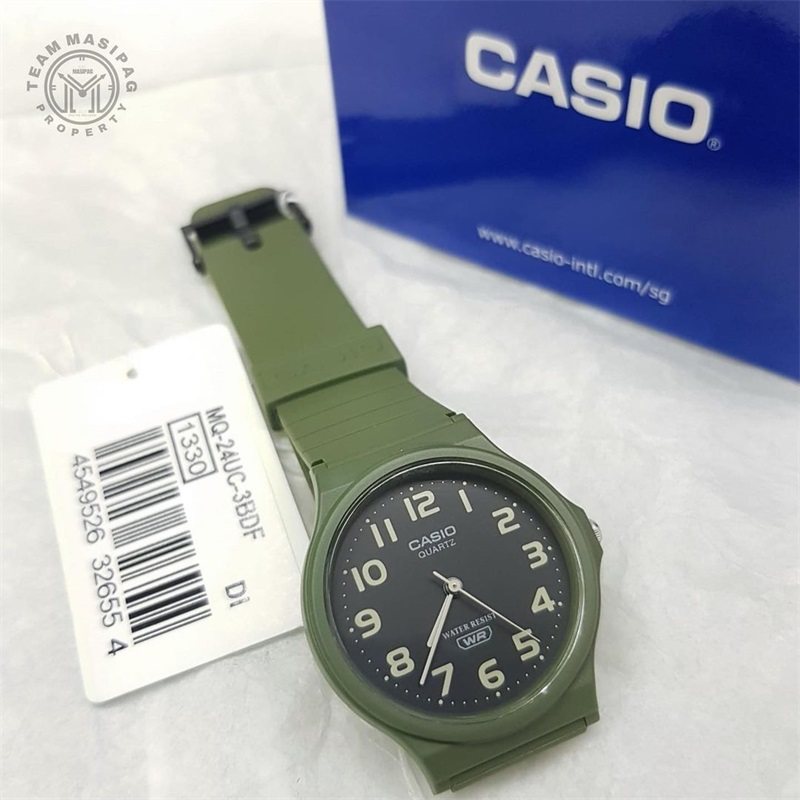 CASIO Casio watch male and female student examination mq24uc-8b small ...