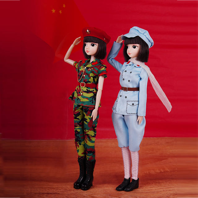 Kerr Doll Holiday Limited Edition Military Uniform Artistic Soldier ...