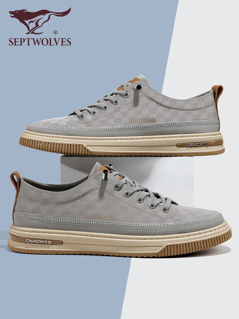 Septwolves Men's Cloth Shoes, New Summer and Autumn Models, Breathable ...