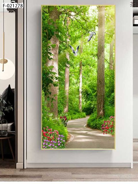 Modern Simplicity Entry Corridor Corridor Crossing Passer Decoration ...
