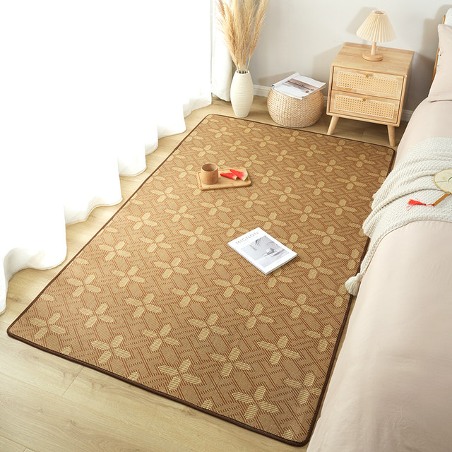 Summer rattan mat, rugs, bedroom bedside bed, bedroom, sleeping mat ...