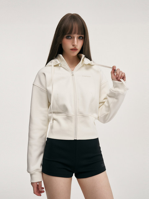 HeartBoon disassembly hooded sweater female spring and autumn 2024 new ...