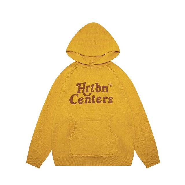 HeartBoon autumn lazy style letter hooded sweater men's trendy brand ...