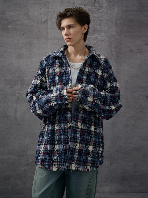 HeartBoon Hart Hart jumping autumn new American streamlined shirt men's ...