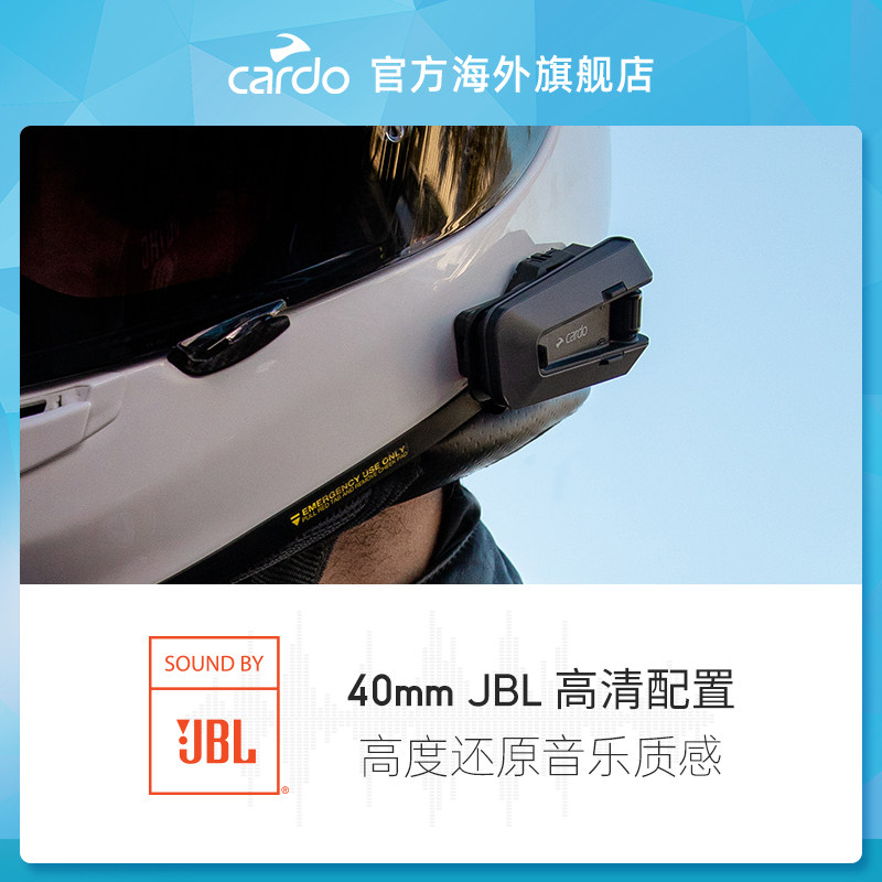 Cardo Packtalk Edge Duo Bluetooth headset motorkerékpárhoz