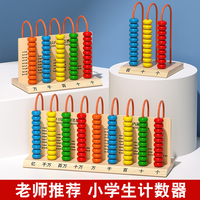 Five-Gear Counter Mathematics Teaching Aids Elementary School