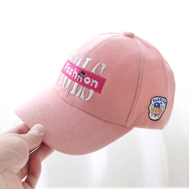 Children's hats spring and autumn baseball caps Korean style versatile ...