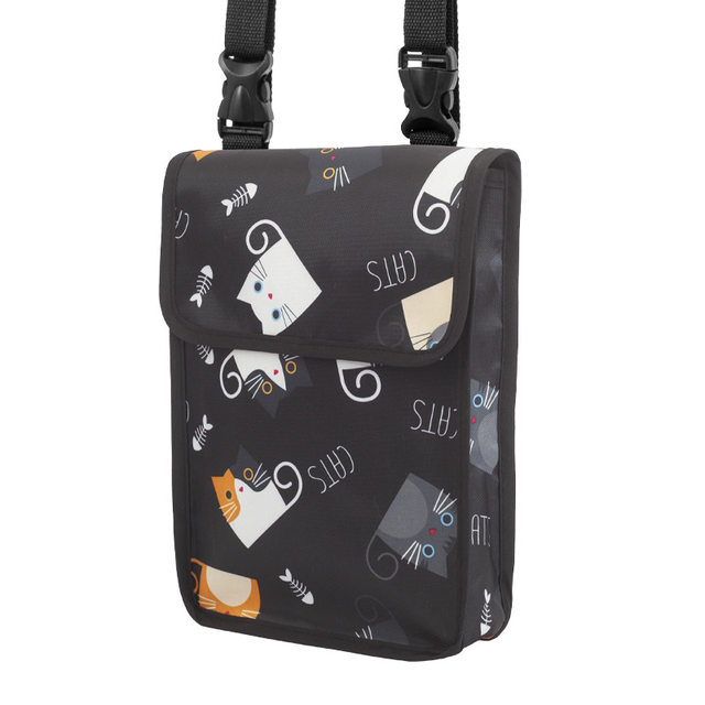 Electric car hanging bag front mobile phone bag charger storage bag ...