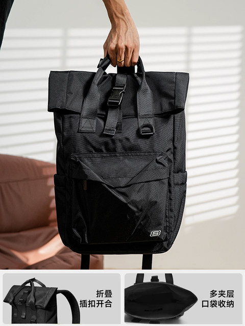 Skechers Skechers men's and women's schoolbags college students large ...