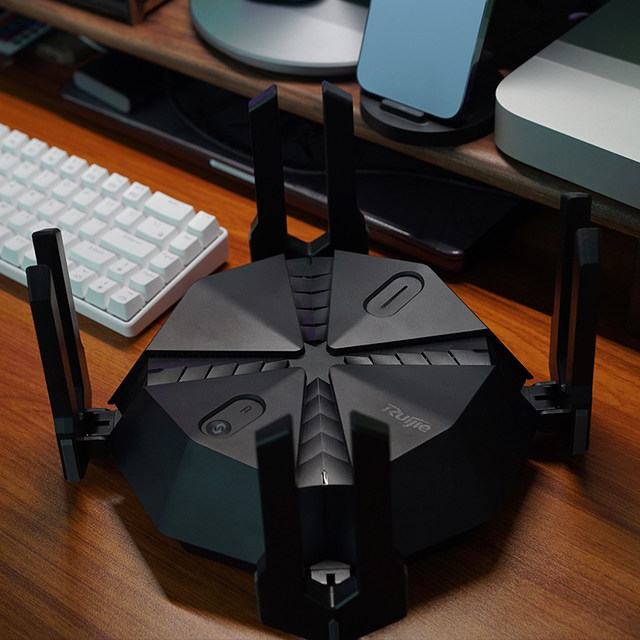 [SF Express] Ruijie Scorpio Router Xingyao X60Pro+ Black Panther Set E ...