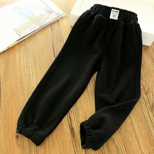 Spring and autumn casual sweatpants for small and medium-sized girls ...