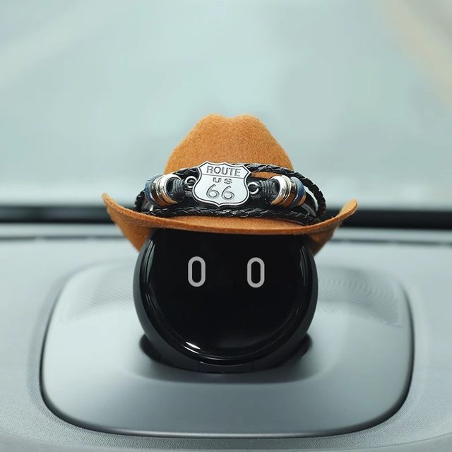 NIO NOMI Robot Helmet Western Cowboy Hat Ideal Realm Creative Center ...