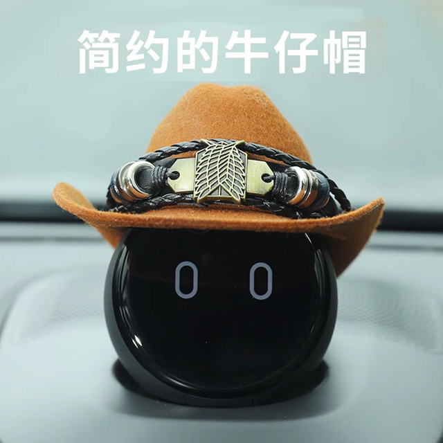NIO NOMI Robot Helmet Western Cowboy Hat Ideal Realm Creative Center ...