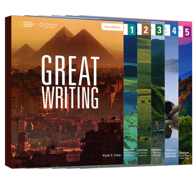 Original imported American National Geographic English textbook ...