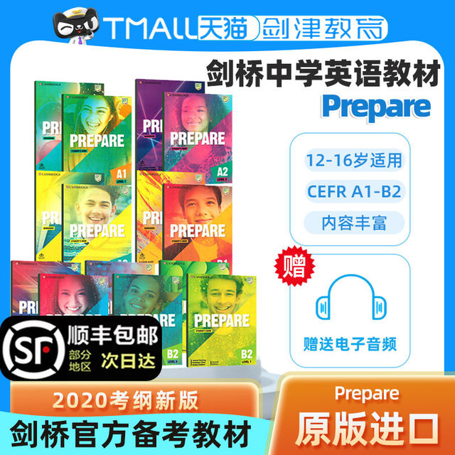 Cambridge English Exam Prepare Textbook 1 2 3 4 5 6 7 8 9 Level A1 A2 ...