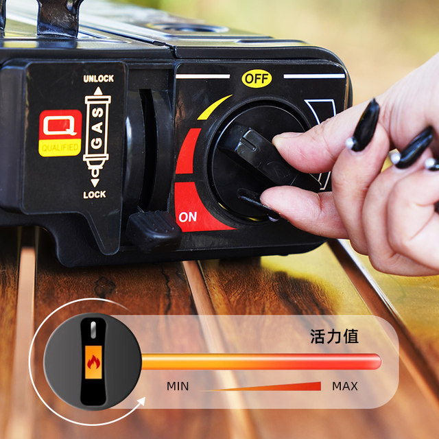 Card furnace outdoor portable gas stove hot boiler hot boiler Casca ...