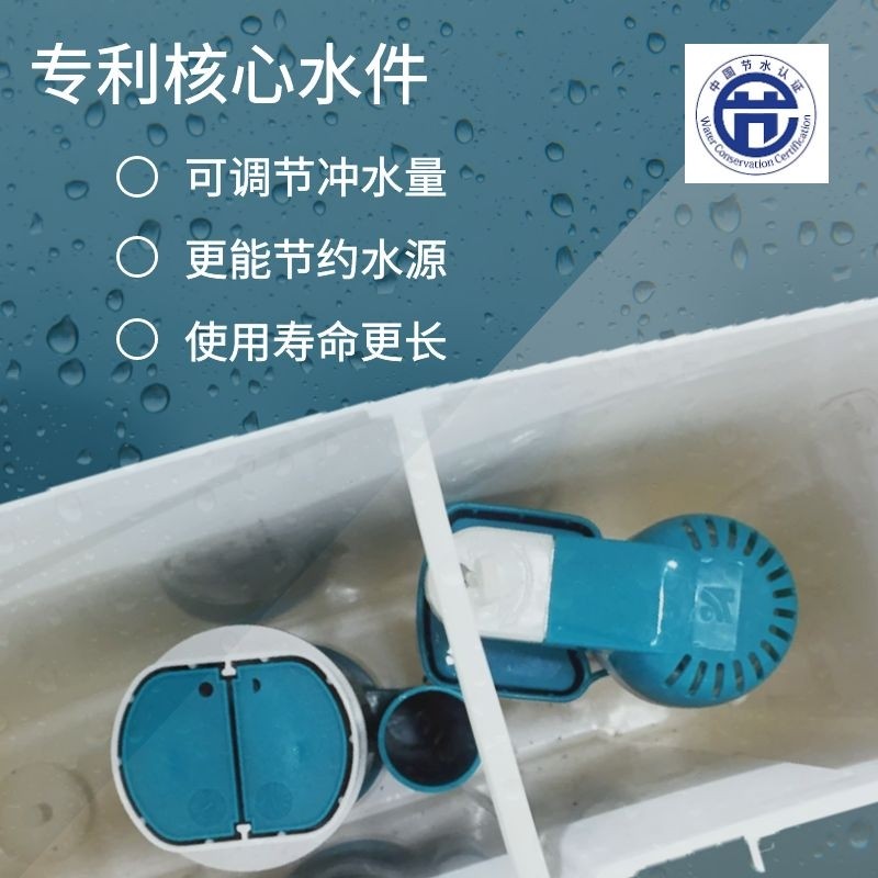 Cartier Genuine Squat Toilet Wall-Mounted Water Tank Flushing Device