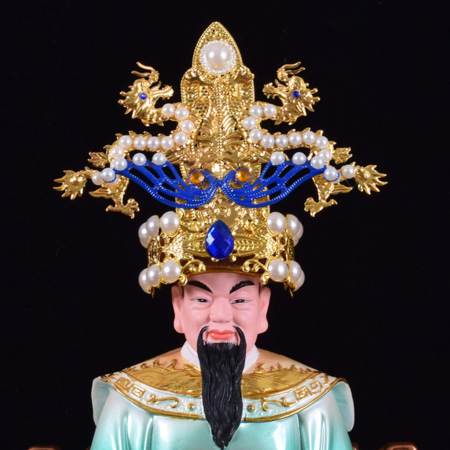 Grandpa Hu's grandma's phoenix crown Xia Pei Taishan grandma's black ...